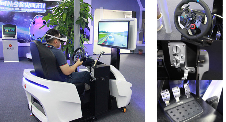 2 DOF Arcade Play Games 9D Simulator Car Motion Racing Simulator ...