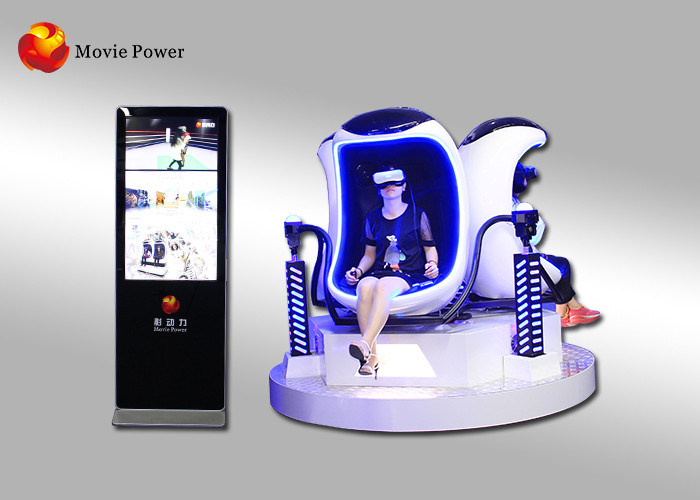 360 Degree 9D VR Egg Cinema Interactive VR machine with fantastic movies