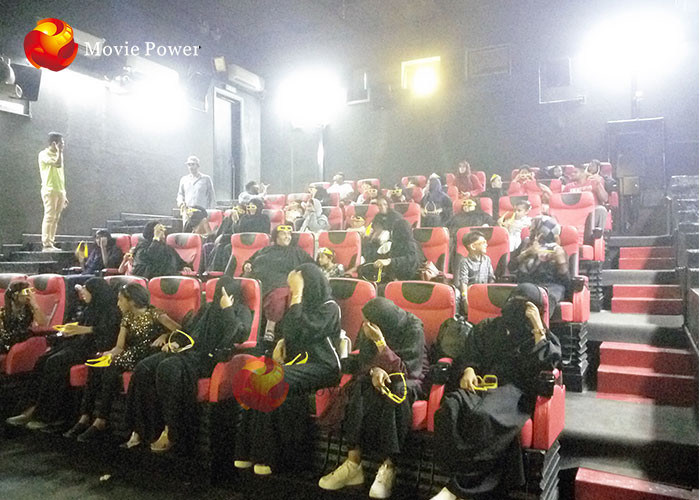 High Performance 4D Movie Theater Simulator With Different Styles / Colors