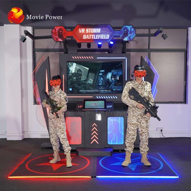 Indoor Multiplayer Interactive 9d Vr Shooting Game Machine