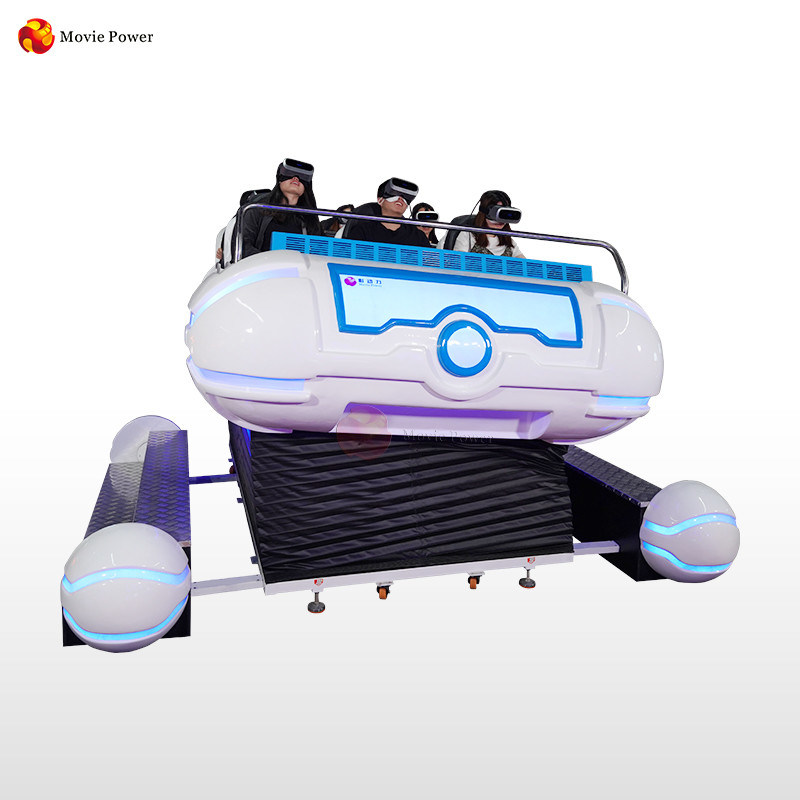 Indoor Full Immersive Interactive 6 Seats 9D Virtual Reality VR Cinema ...
