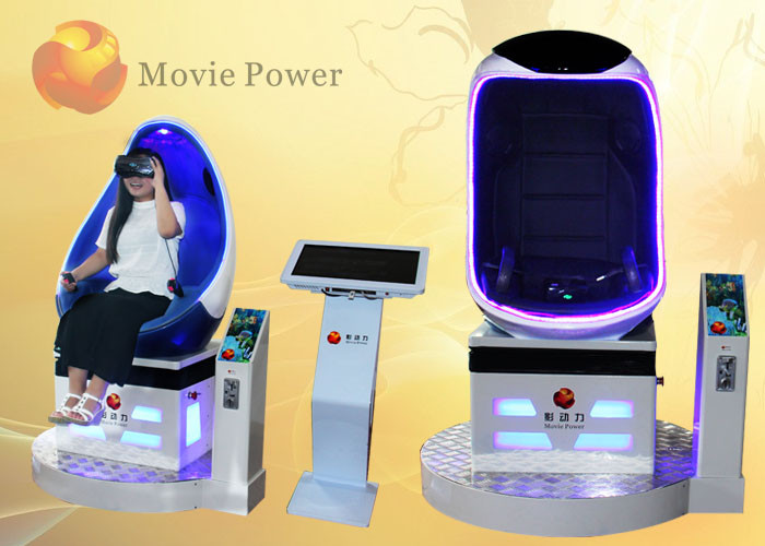 Electric System 1 Seat Dynamic 360 Degree Interactive VR simulator ...