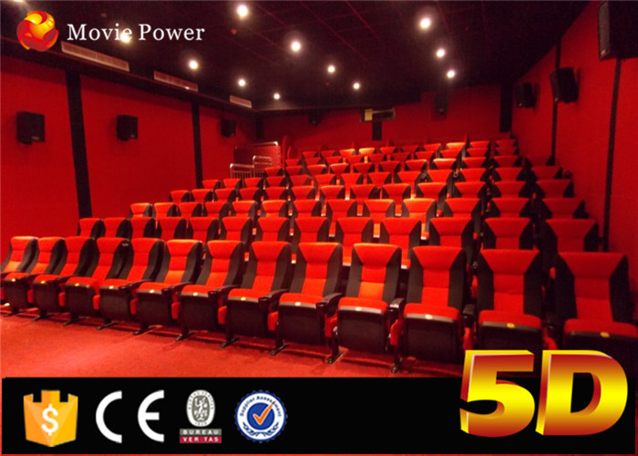3D Visual And 5D Motional 24 Seats 5d Cinema With Special Effects ...