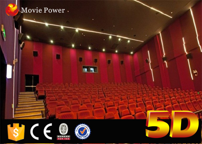 IMAX Film 4d Movie Theater 2 To 200 Seats With Motional Movement In ...