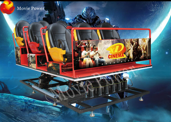 Using joystick guns to shot 6d 7d simulator cinema with 110 vivid ...