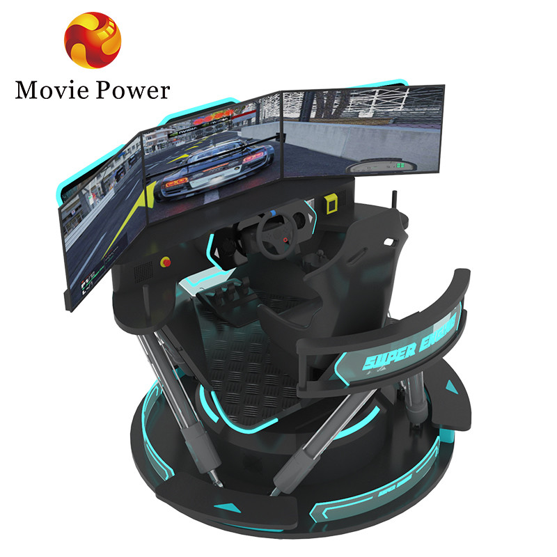 5.0KW F1 Car Racing Simulator Driving Game Machine 6 Dof Motion ...