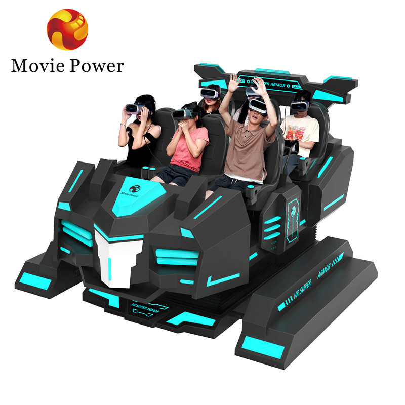 6 Seats Roller Coaster Virtual Reality Simulator 3d Vr Motion Chair For ...
