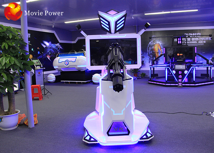 Standing VR Space Platform VR Gatling Arcade Shooting Gun Game Machine ...
