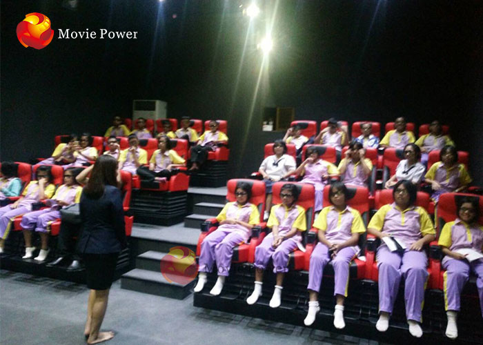 High Performance 4D Movie Theater Simulator With Different Styles / Colors
