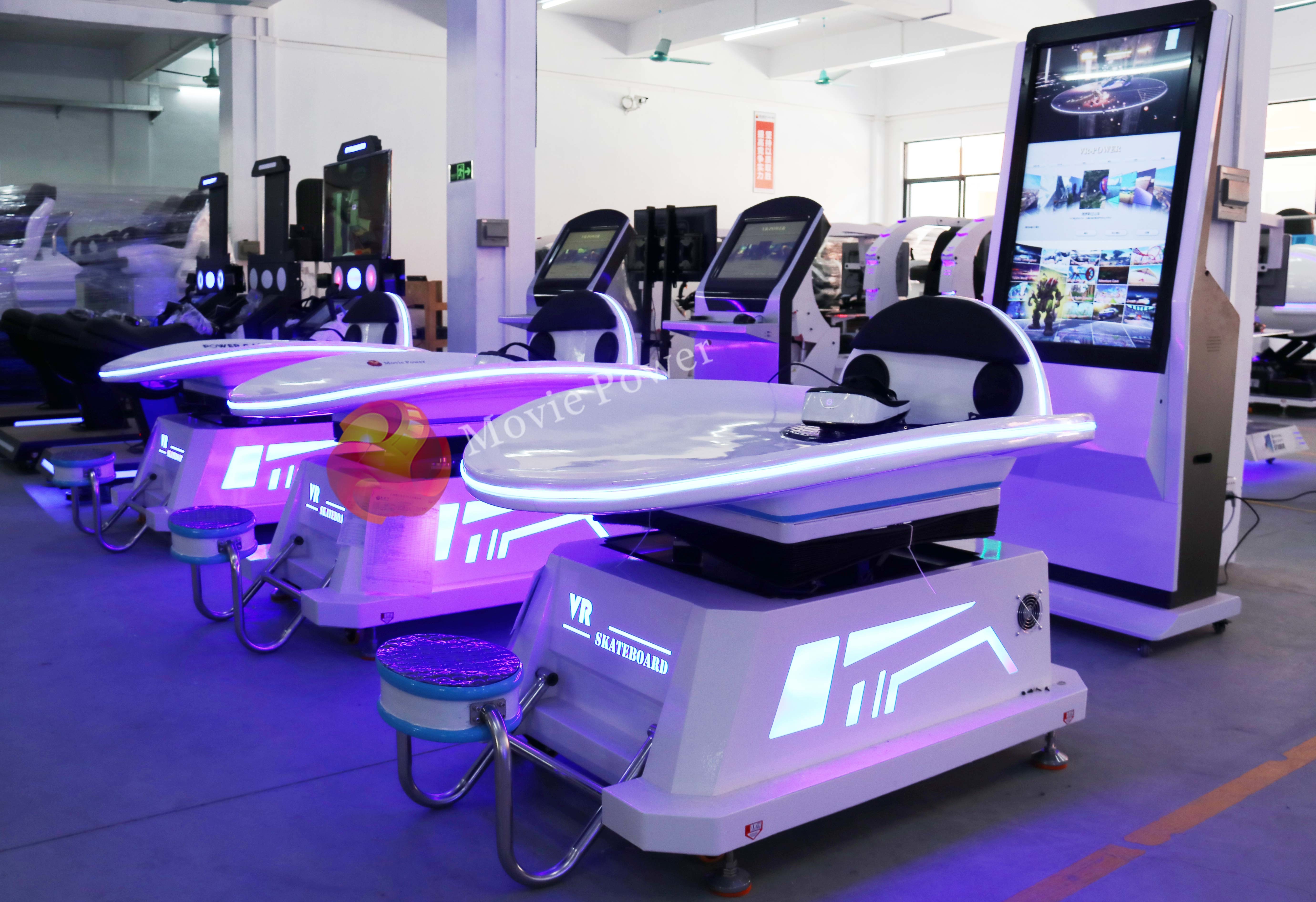 360 Degree Viewing VR Motion Simulator with Electric Crank Platform ...