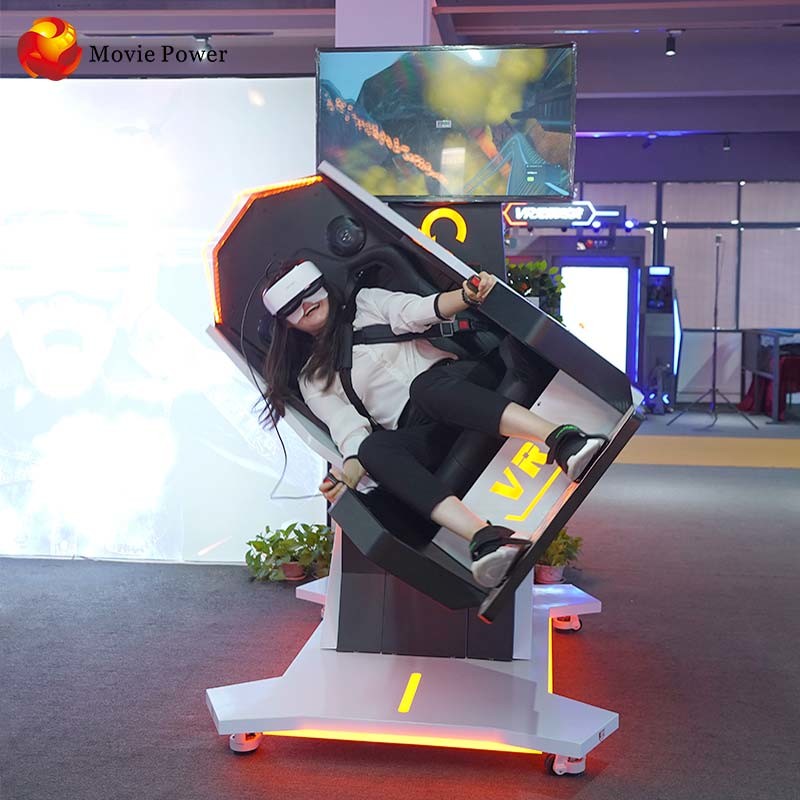 360 Degree Flight Virtual Reality Simulator Indoor Dynamic VR Game Machine