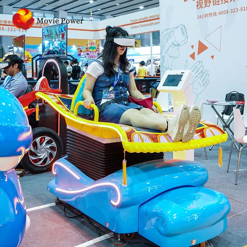 Indoor 9D Virtual Reality Simulator Mini Slide Roller Coaster ...