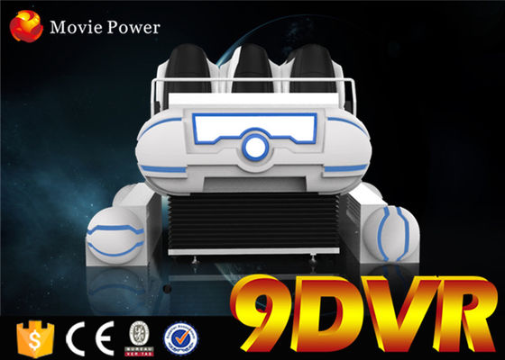 Exclusive Movies / Games 9D VR Cinema Family 6 Seats 6DOF Motion Chair ...