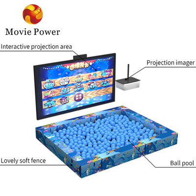 Kids Indoor Playground Park 3D Interactive Ball Game Big Floor Wall ...