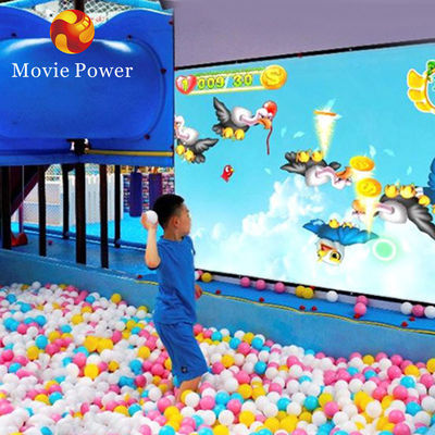 Kids Indoor Playground Park 3D Interactive Ball Game Big Floor Wall ...