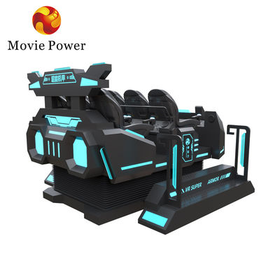 6 Seats Roller Coaster Virtual Reality Simulator 3d Vr Motion Chair For Amusement Park